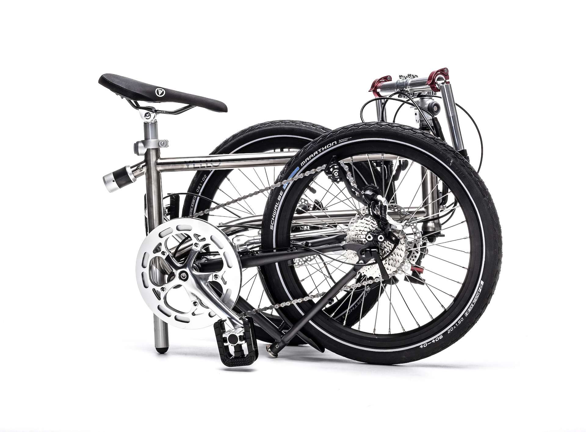 Vello Rocky Titan mit Ständer und Schutzblechen | 20 Zoll | Radgrösse ...