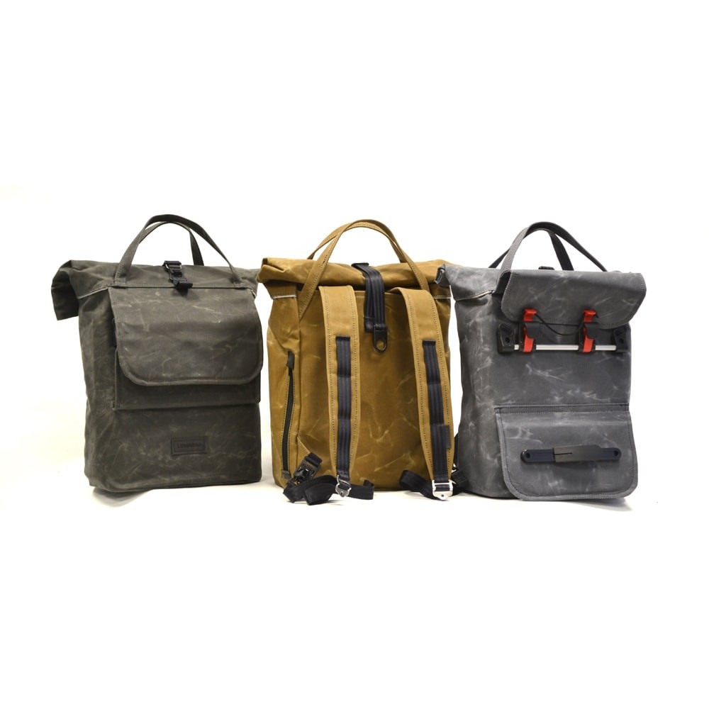 Lumabag Brompton Rucksack THE URBAN TRAVELLER mit Gepäckrahmen ...