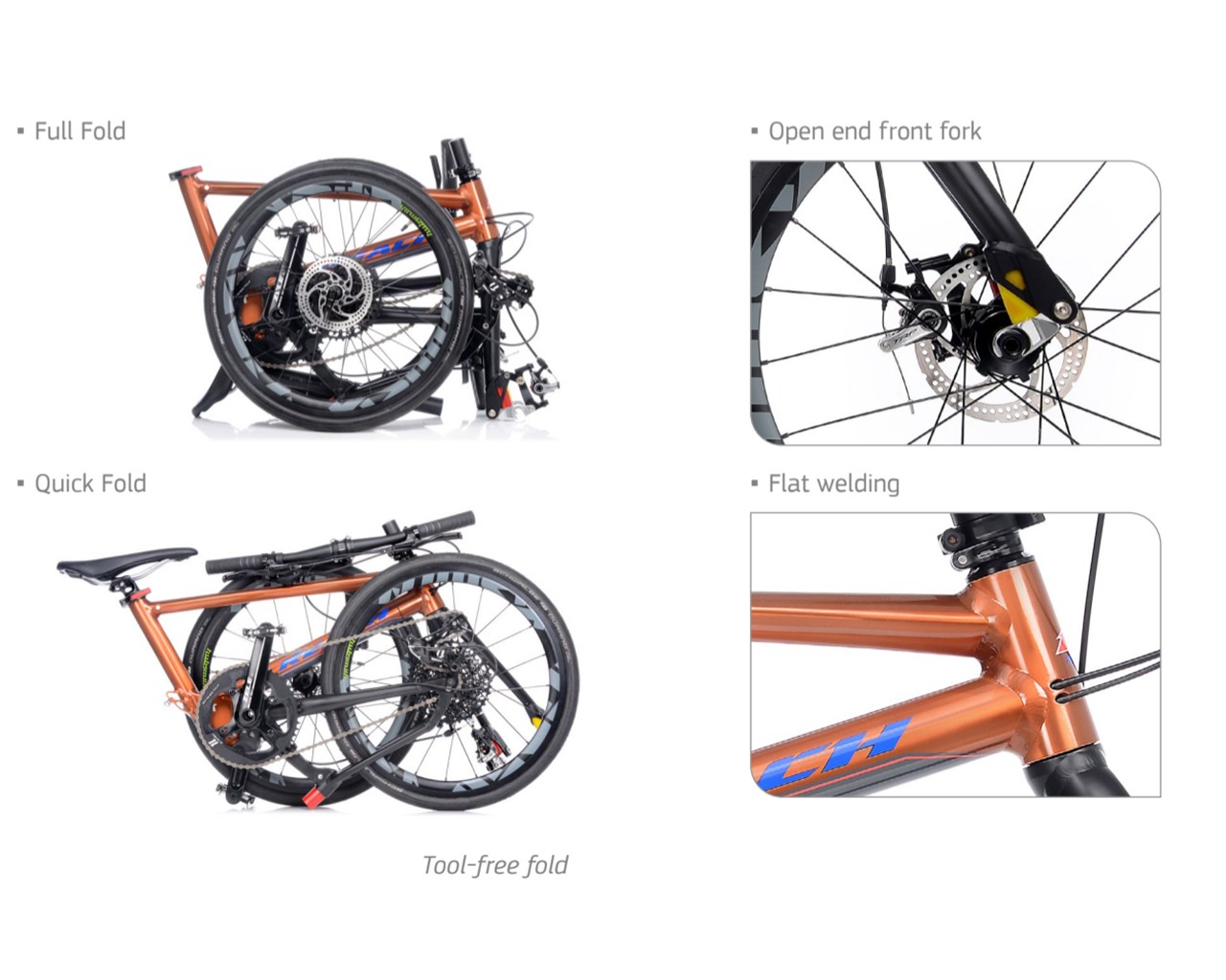 Pacific Cycles Reach GT | 20 Zoll | Radgrösse | Falträder | BOXBIKE