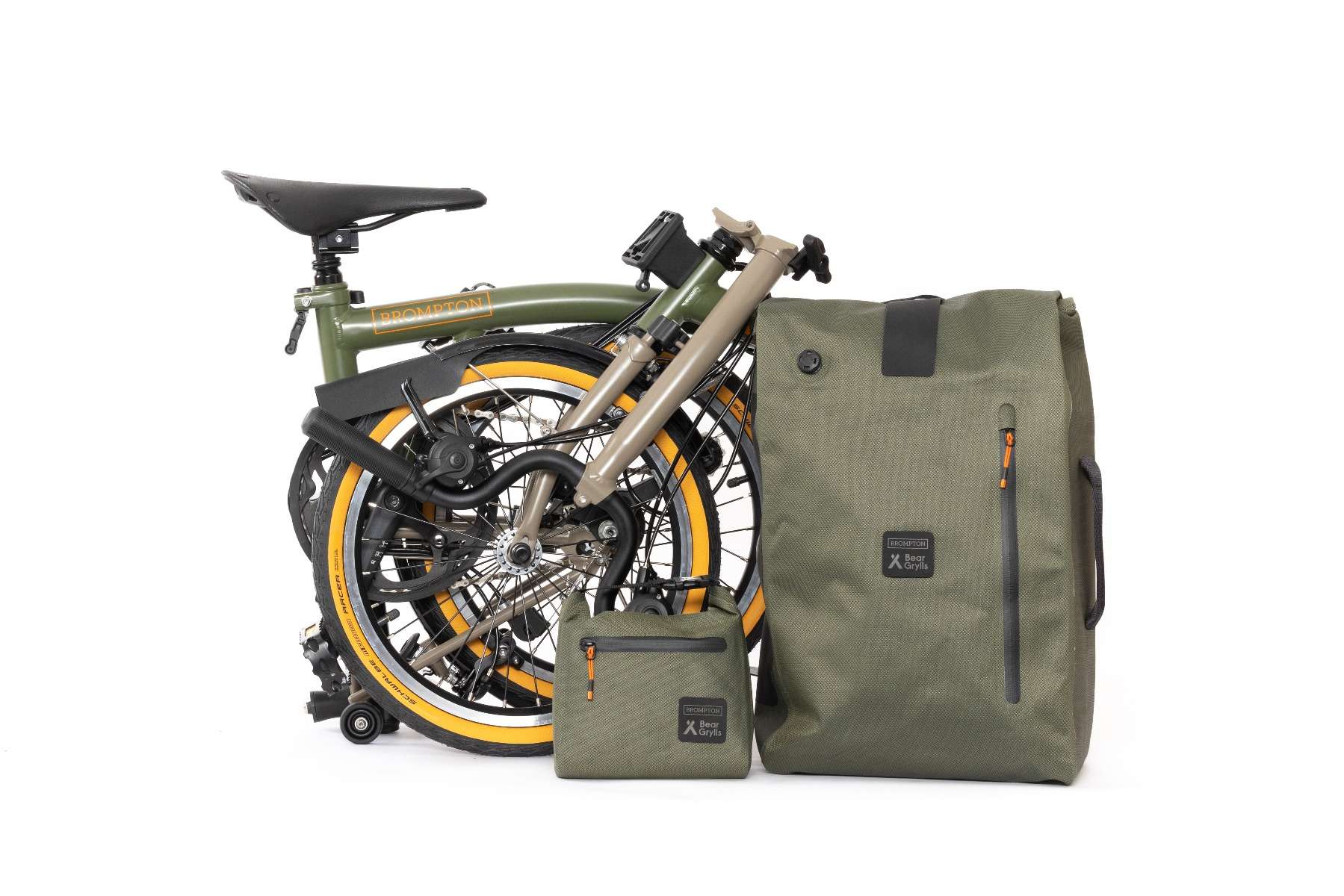Brompton Beyond x Bear Grylls C Line Explore (Explore Edition 2023) M6L ...