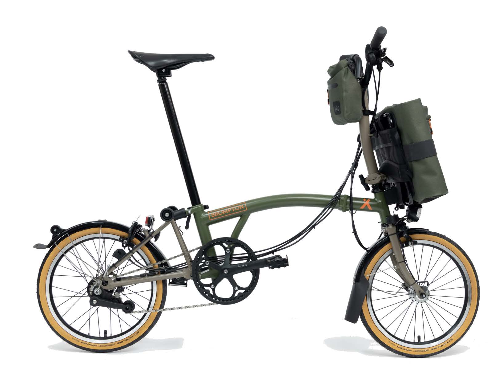 Brompton Beyond x Bear Grylls C Line Explore (Explore Edition 2023) M6L ...