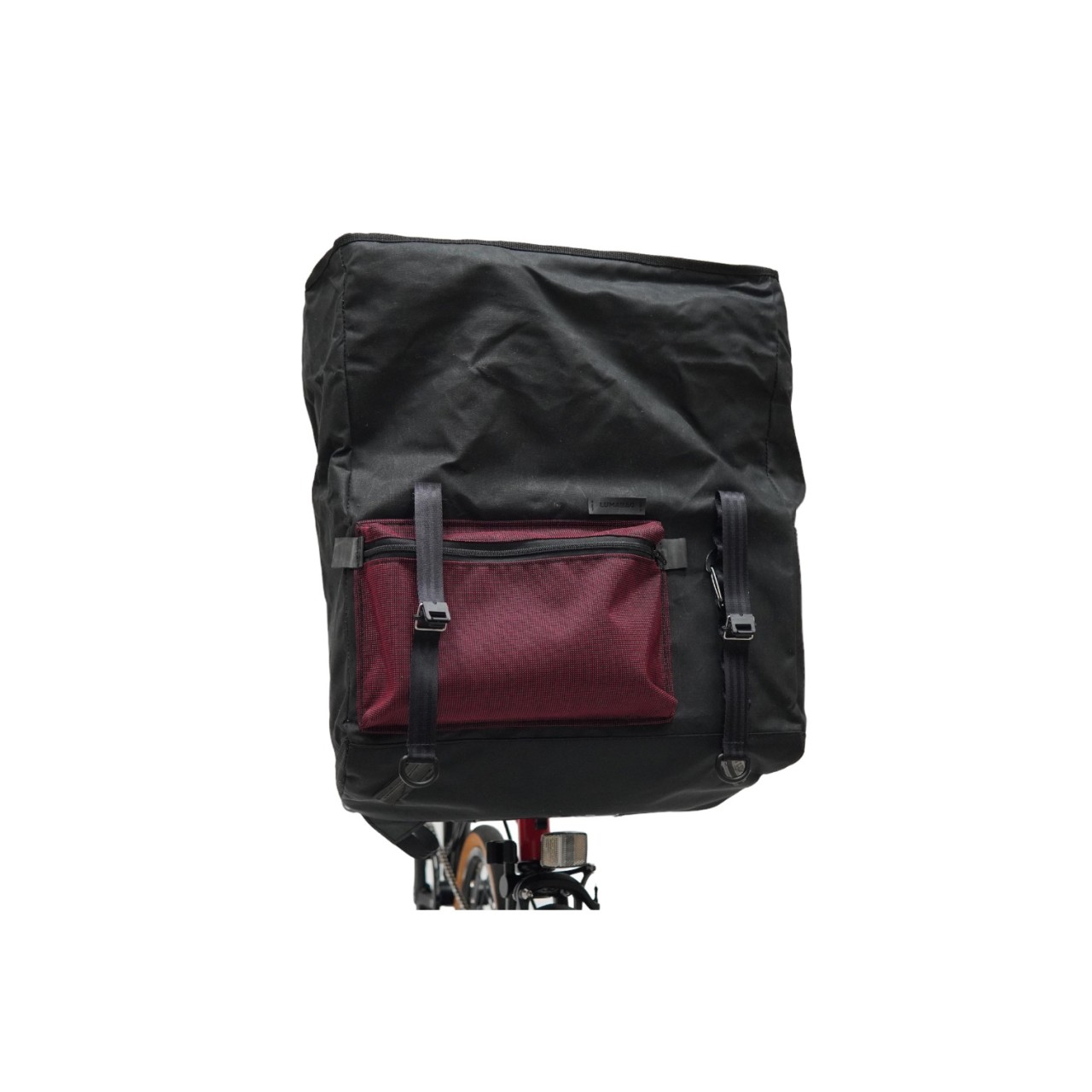 Lumabag Backpack / Rucksack QUER passend für das Brompton | Brompton ...